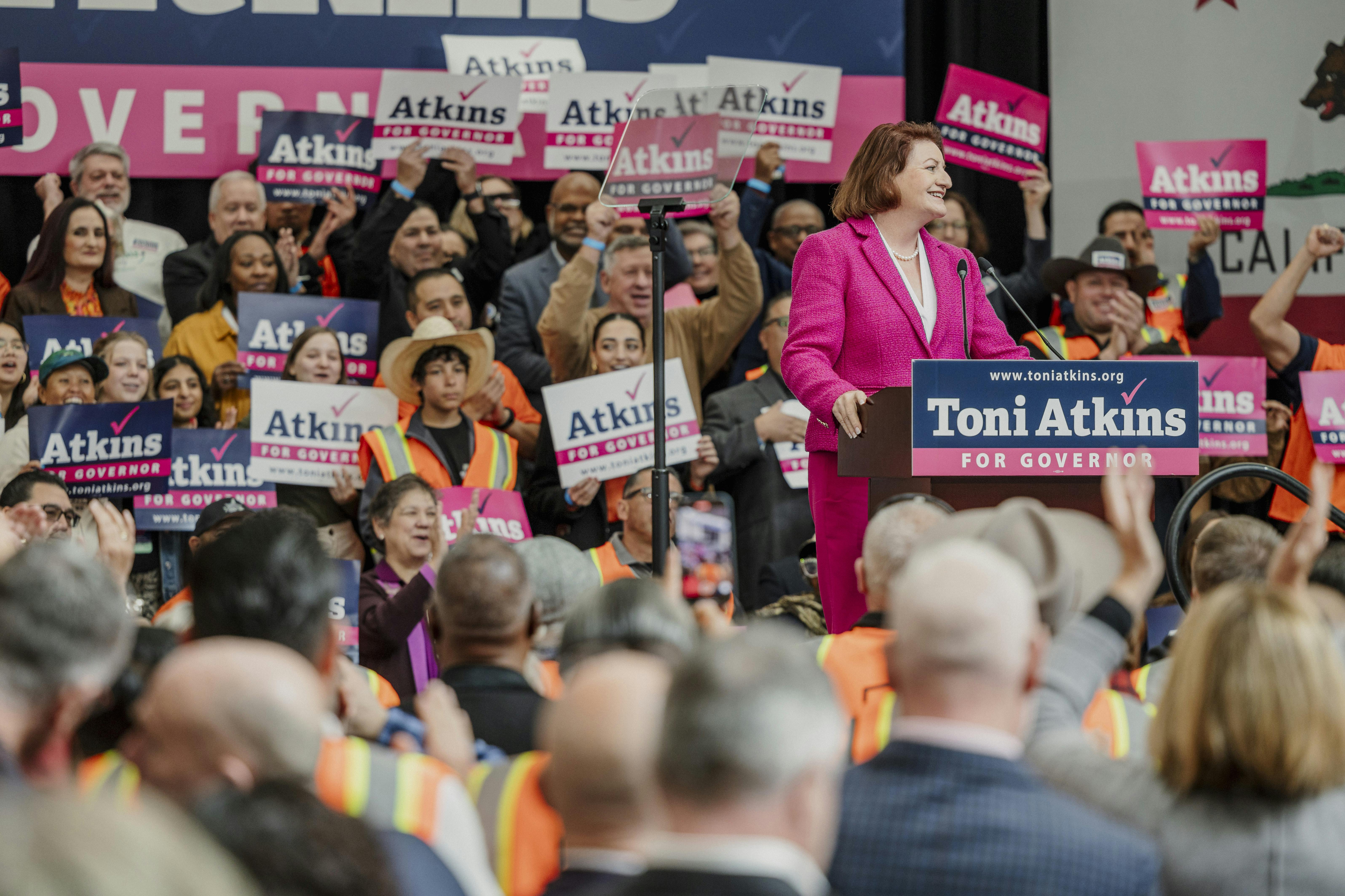 Toni Atkins for Governor