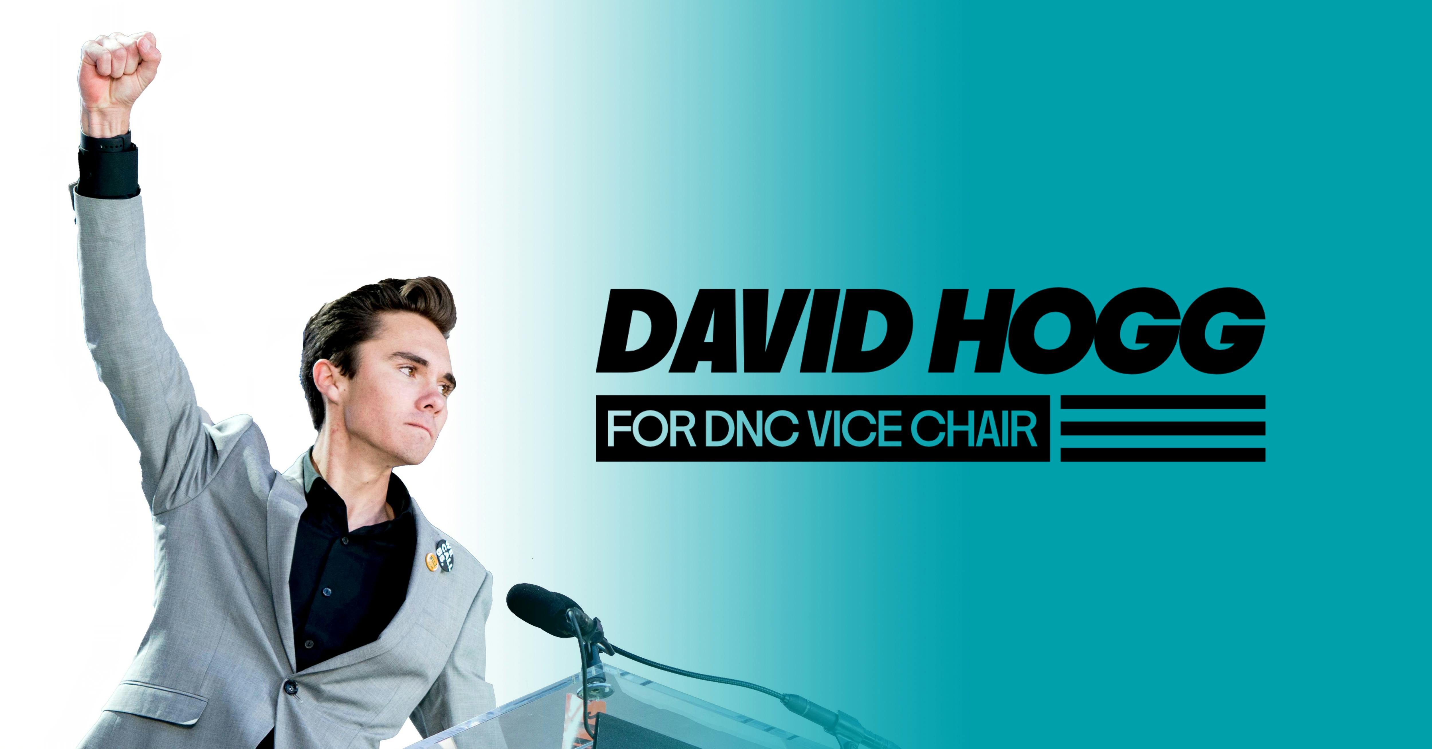 David Hogg for DNC Vice Chair