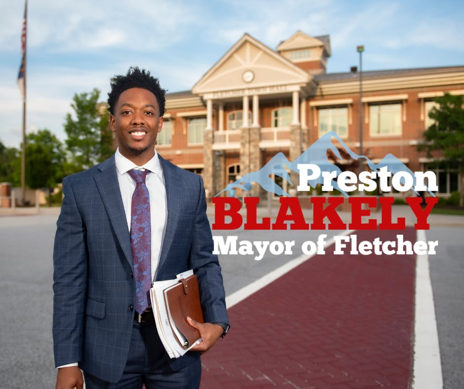 Preston Blakely | Mayor of Fletcher NC | Re-Election 2026