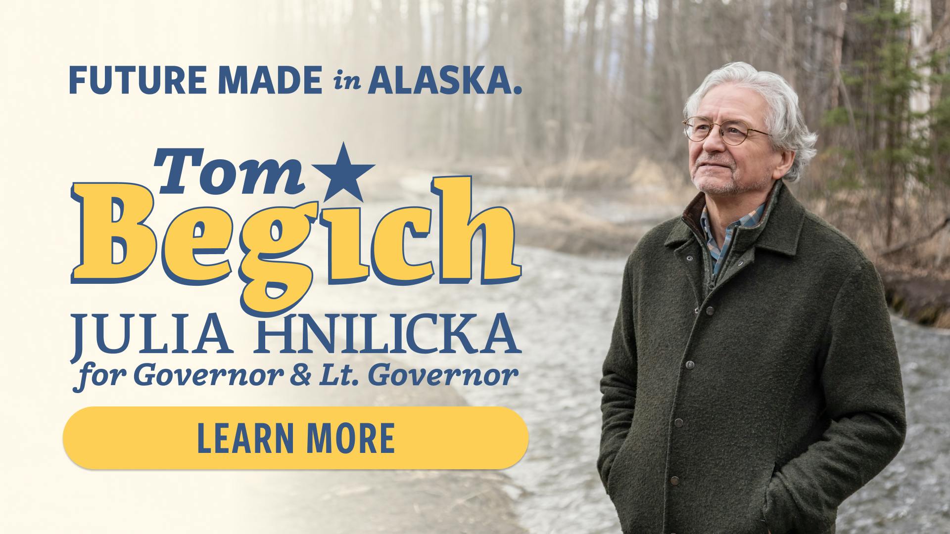 New Poll Shows Tom Begich Leads Governor Primary and General Election Field